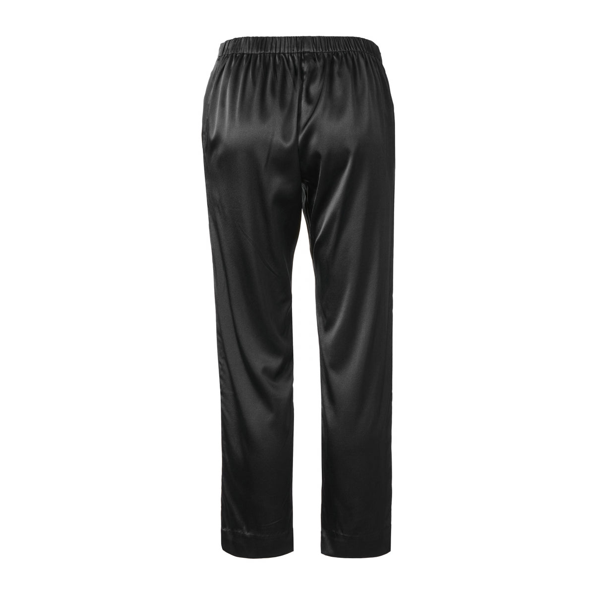 Slim pant - Black silk – demi ds